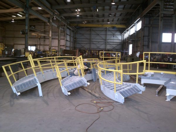 Yellow Handrails - Advanced Vessel